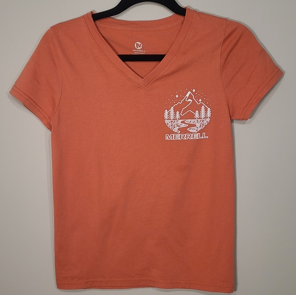 Merrell | Tops | Merrell Vneck Graphic Tshirt | Poshmark